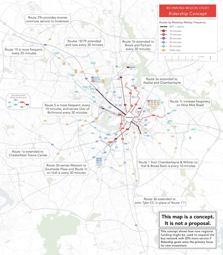 Richmond, Virginia: Expanding on a Redesigned System — Human Transit