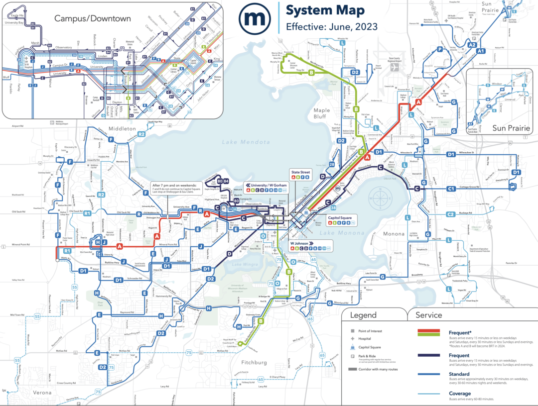Madison: Welcome to Your New Network — Human Transit