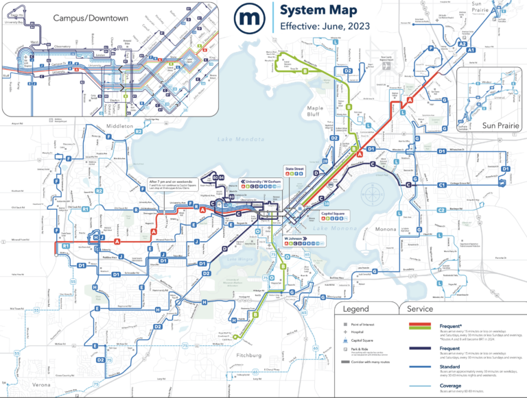 Madison: Welcome to Your New Network — Human Transit