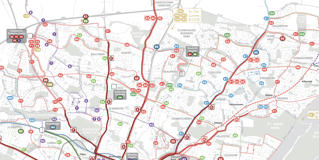 Dublin Bus Network Redesign — Human Transit