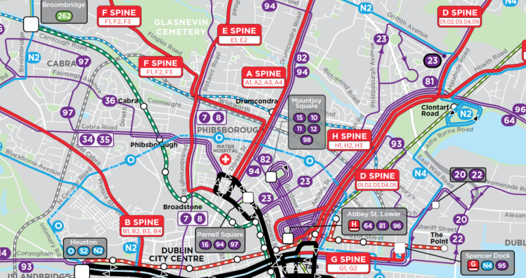 Dublin: A Revised Network Plan — Human Transit